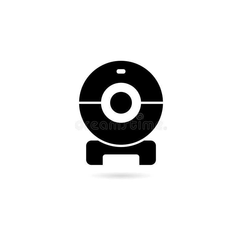 Webcam Isolated White Background Stock Illustrations – 1,893 Webcam ...