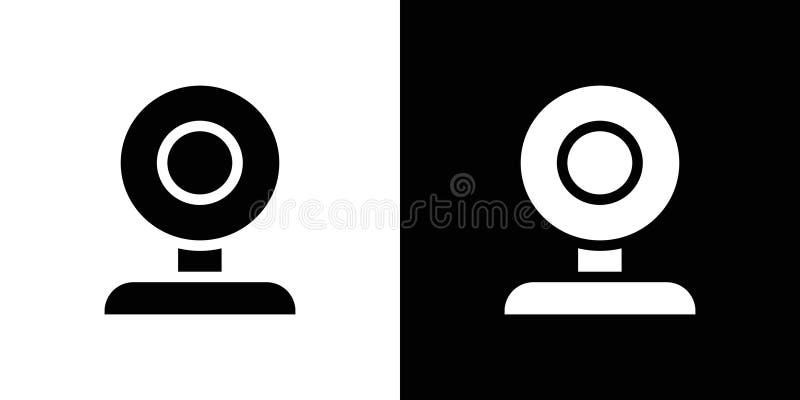 Webcam Icon Logo Set Vector Stock Vector - Illustration of computer ...