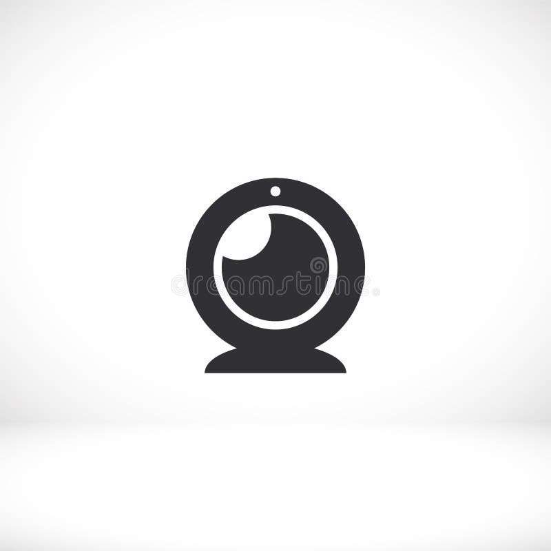 Webcam Icon in Trendy Flat Style. Webcam Icon. Webcam Symbol for Your ...