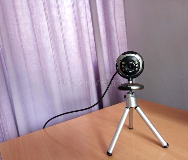 Webcam with Stand for Desktop Computer an Accessory Visual Device ...