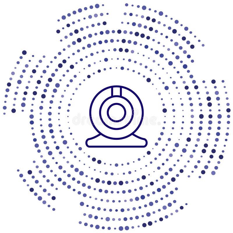 Webcam Vector Icon. Webcam Editable Stroke. Webcam Linear Symbol for ...