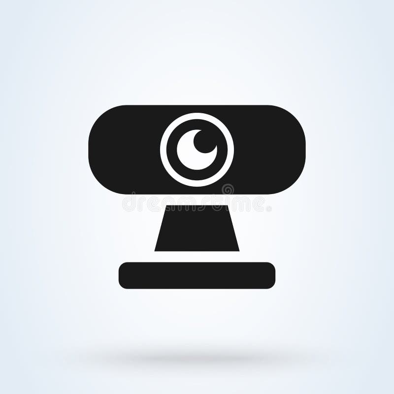 Webcam. Vector Simple Modern Icon Design Illustration Stock Vector ...
