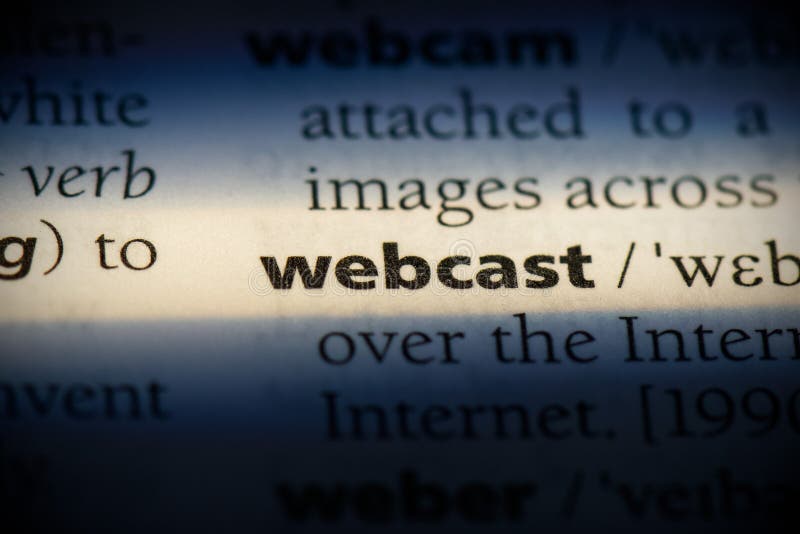 Webcast stock image. Image of concept, highlighted, webcast - 161577137