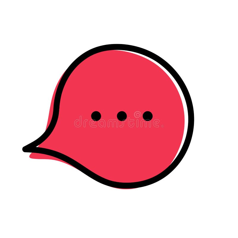 WebChat icon. Dialog text stock vector. Illustration of chat - 115535675