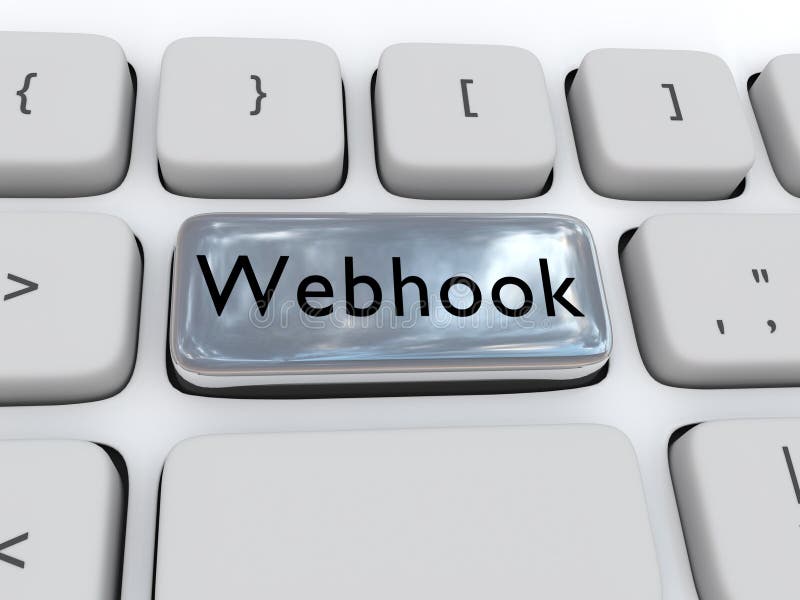 Webhook - internet concept stock illustration. Illustration of template ...