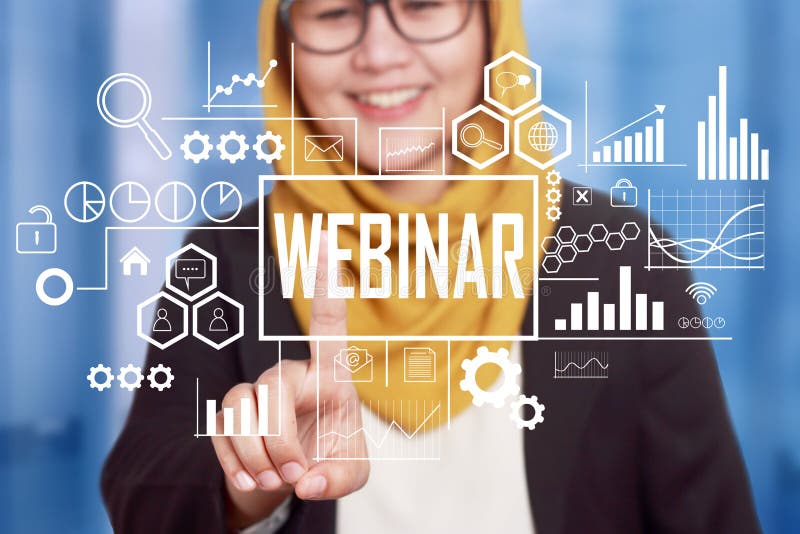 Webinar in Business Concept Stock Photo - Image of marketing, business ...