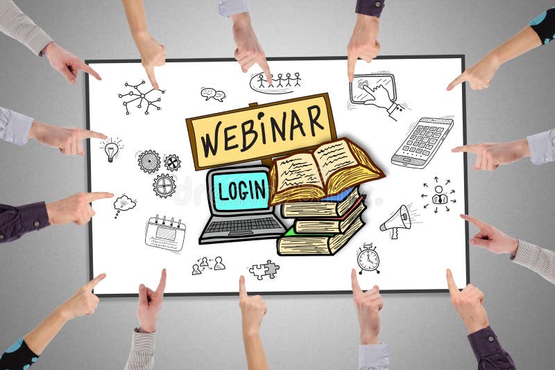 Webinar definition stock photo. Image of concept, macro - 20442184