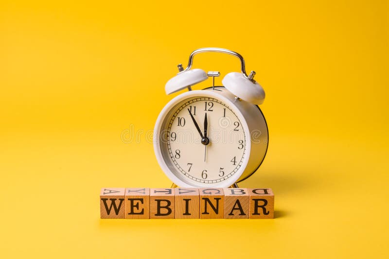 A Webinar, Course or Learning Platform, a Conceptual Backdrop Stock ...