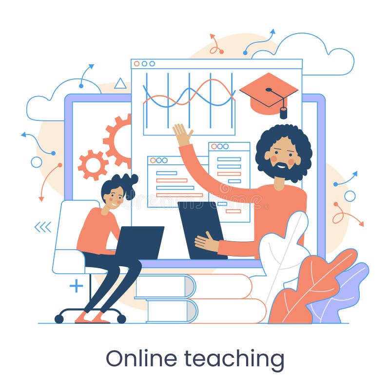 Webinar, Digital Classroom, Online Teaching, Internet Classes. Online ...