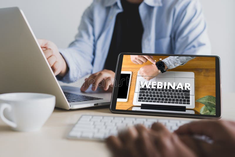 WEBINAR Hand on Table Use E-business Browsing Connection in Comp Stock ...