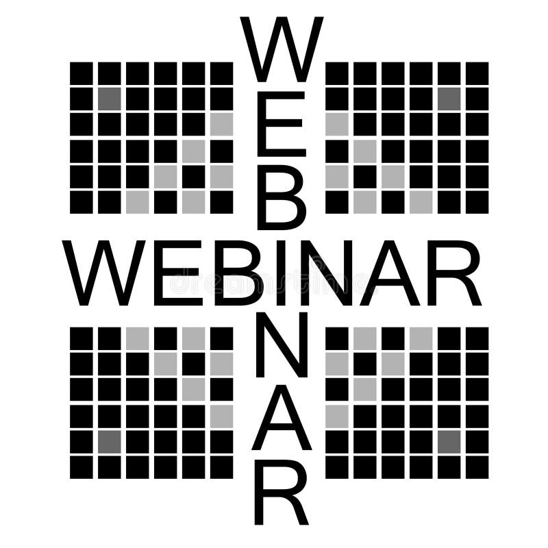 Webinar icon stock illustration. Illustration of click - 23174037