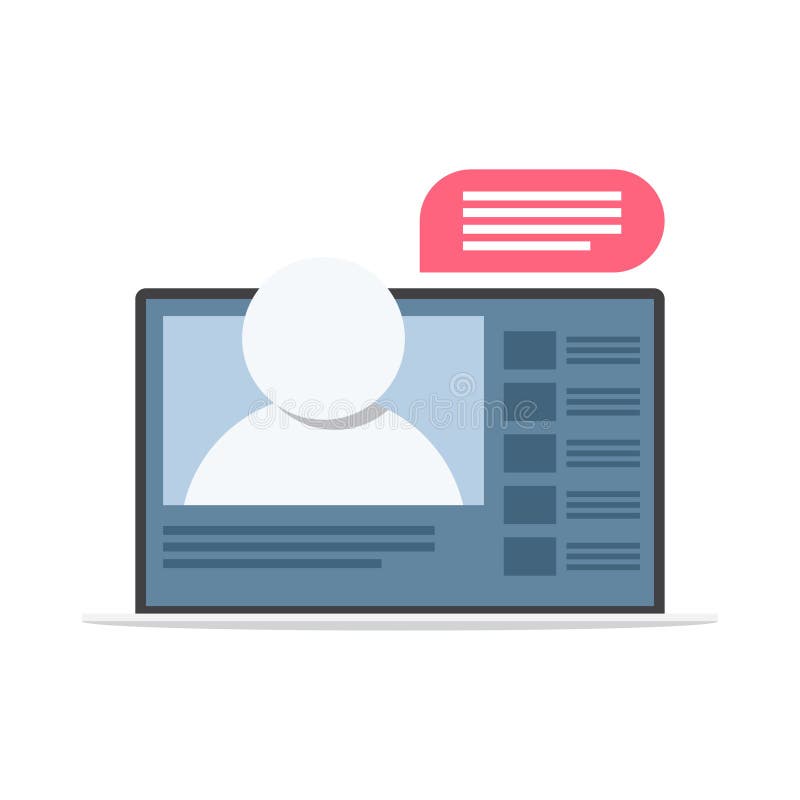 Webinar Icon, Online Training Stock Vector - Illustration of teaching ...