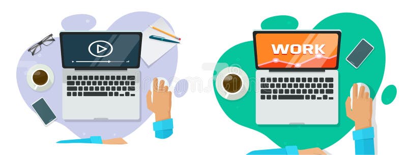 Webinar Online Class Remote Study Learning Video Vector Graphic ...