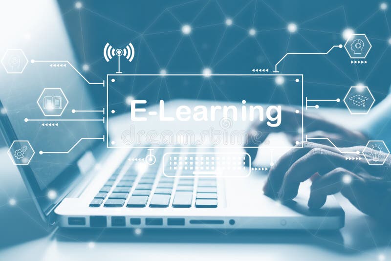 Webinar Online, Education on Internet. E-learning Education, Internet ...