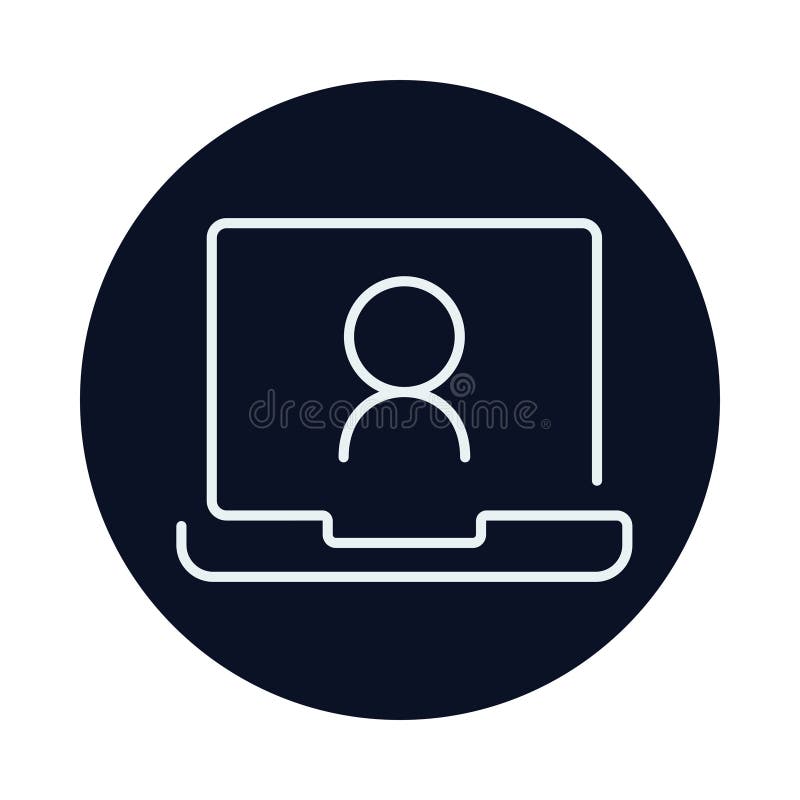 Online Job Interview Illustration Concept. a Flat Illustration Isolated ...