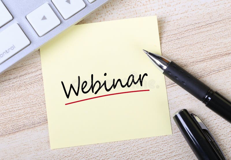 Webinar definition stock photo. Image of concept, macro - 20442184