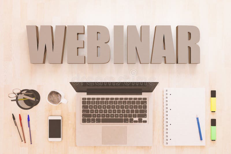 Webinar text concept stock photo. Image of learn, distance - 105246752