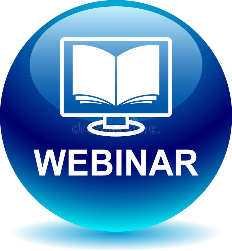 Webinar stock vector. Illustration of idea, glossy, icon - 119068921