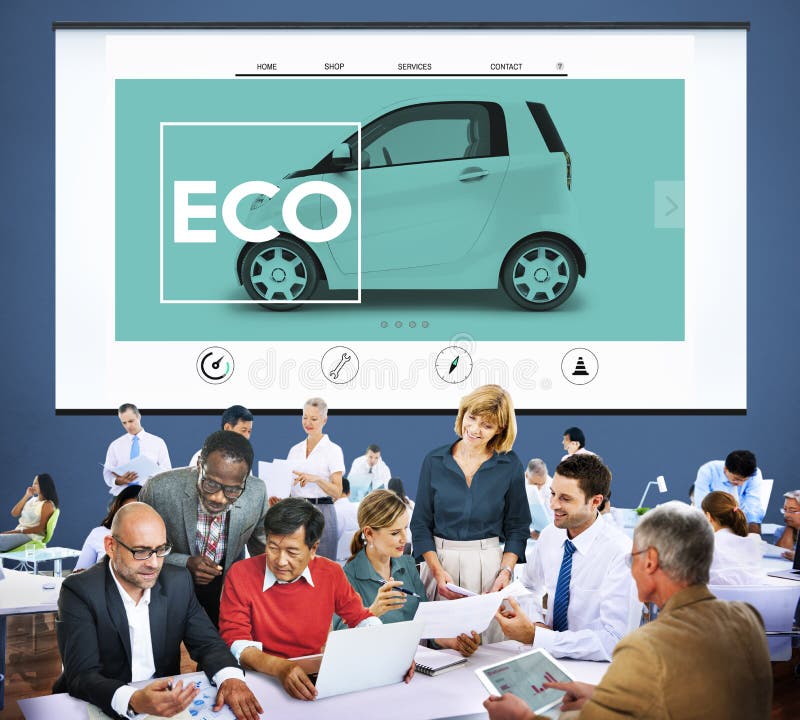 Webpage Car Information Searching Transportation Style Concept Stock ...