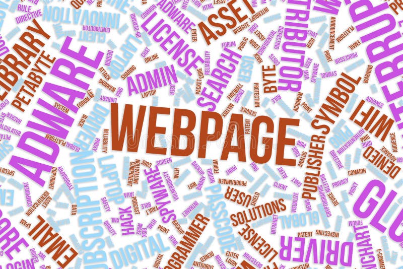 Webpage Word Stock Illustrations – 5,264 Webpage Word Stock ...