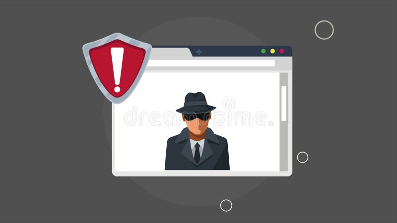 Cyber Security Tech in Smartphone Animation Stock Footage - Video of ...