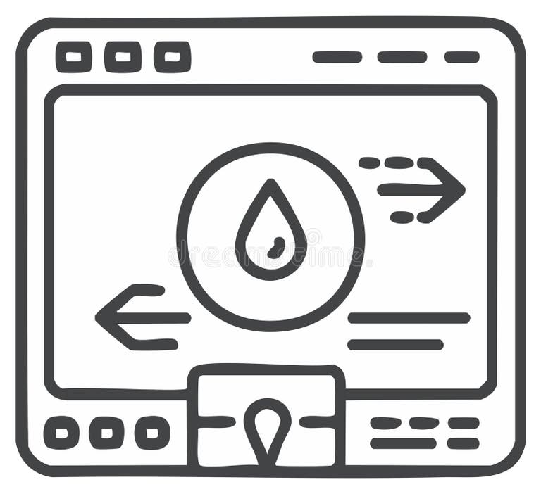 Water Drop Line Drawing Stock Illustrations – 14,803 Water Drop Line ...