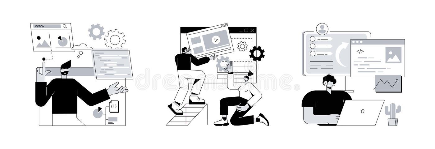 Microsite Layout Stock Illustrations – 33 Microsite Layout Stock Illustrations, Vectors ...