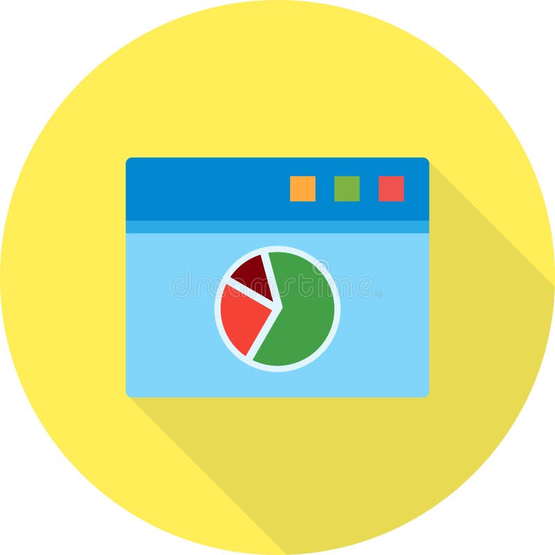 Webpage Statistics stock vector. Illustration of webpage - 80364552