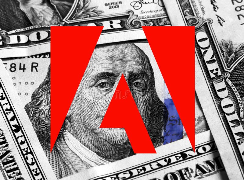 Adobe logo editorial image. Image of illustrations, designs - 94137845