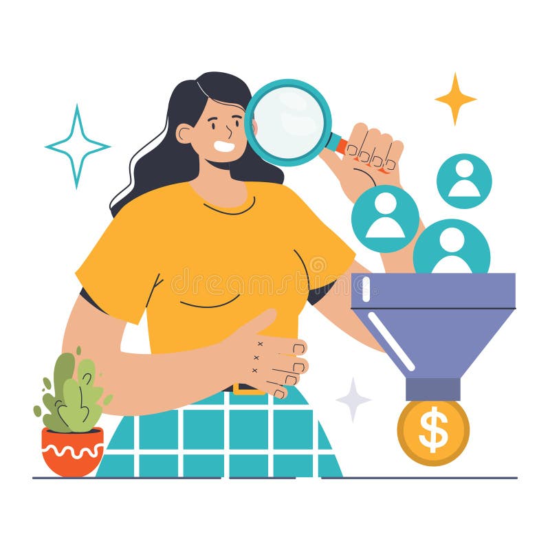 Website Analysis. Conversion Rate and Traffic Analysis Stock Vector ...