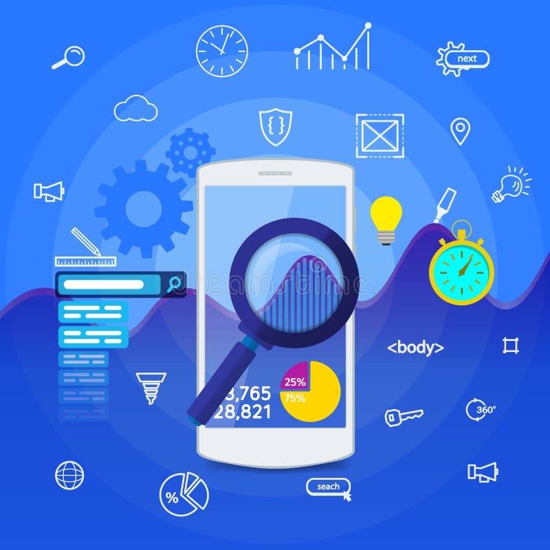 Website Analytics Search Information and Computing Data Analysis Stock ...