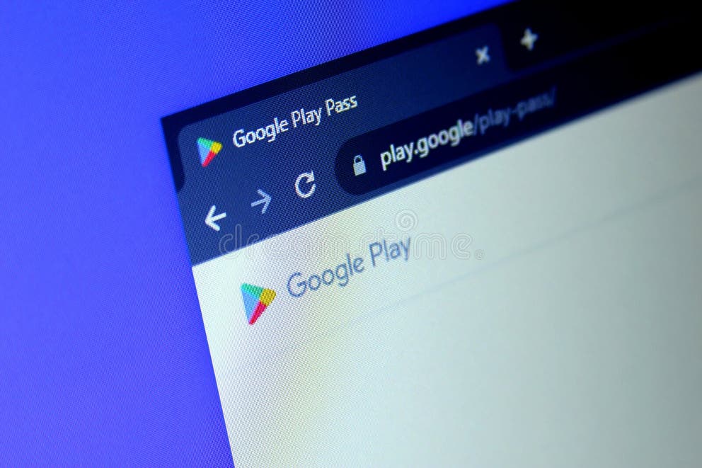 Google Play app logo editorial photo. Image of cellphone - 297342656