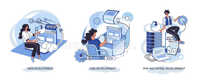 Website Architecture Concepts Web Development Php Mysql Cms Interface Design Software