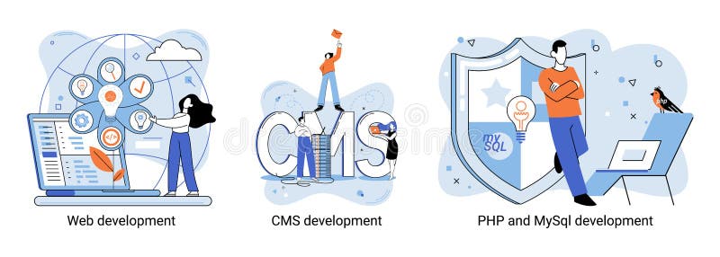 Website Architecture Concepts Web Development Php Mysql Cms Interface Design Software