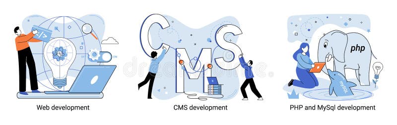 Website Architecture Concepts Web Development Php Mysql Cms Interface Design Software