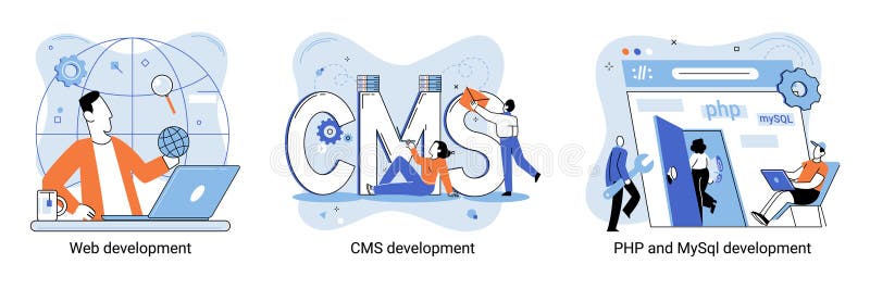 Website Architecture Concepts Web Development Php Mysql Cms Interface Design Software