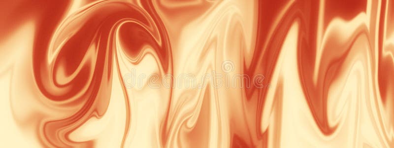 Illuminated Wavy Shape in Fire Colors. Noise Texture Effect. Stock ...