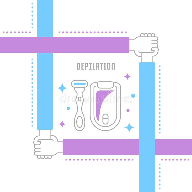 Depilation Banner Stock Illustrations – 375 Depilation Banner Stock ...