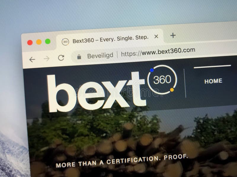 Website of Bext360 editorial image. Image of online - 128529130
