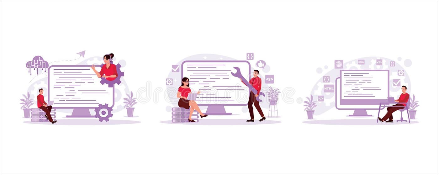 Developer Concept Stock Illustrations – 53,537 Developer Concept Stock ...