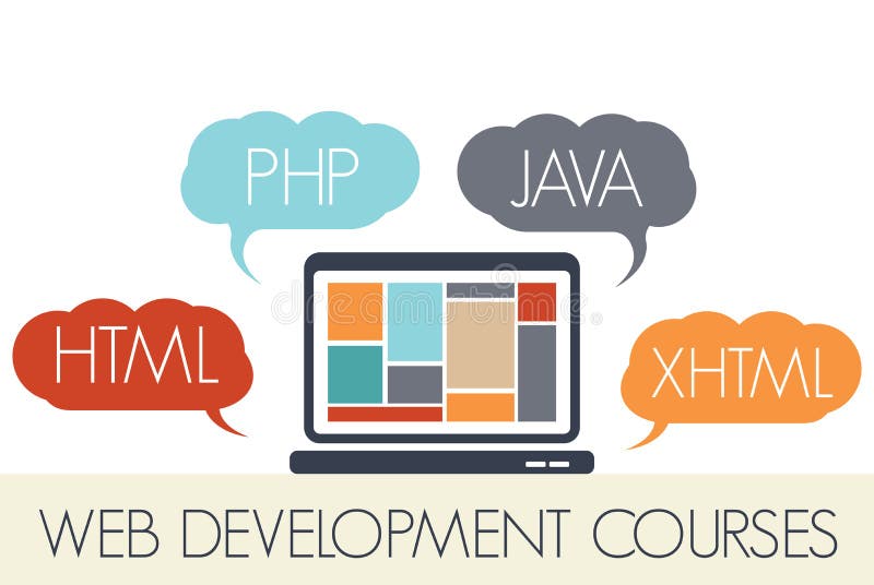 Website concept stock vector. Illustration of design - 47158742