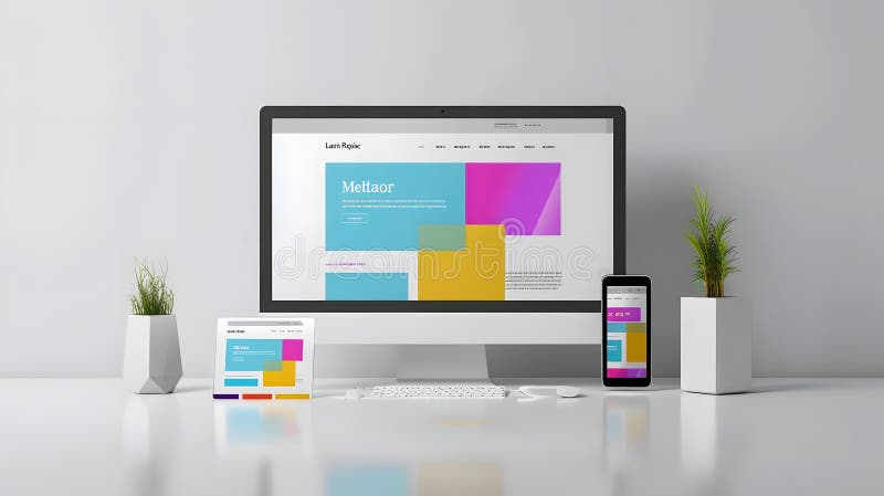 Website Design, Creating a Modern and Responsive Website Layout with ...