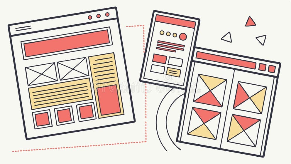 User Interface Templates Stock Illustrations – 3,850 User Interface ...