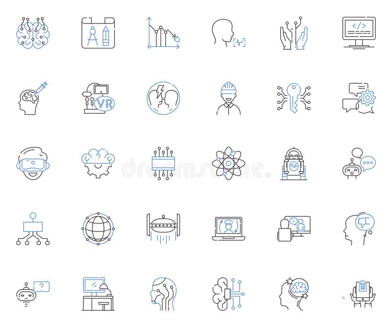 Website Design Line Icons Collection. Responsive, User-friendly ...
