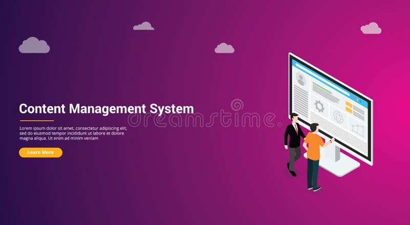 Website Design Page Template Landing Ui Ux Cms Content Management ...