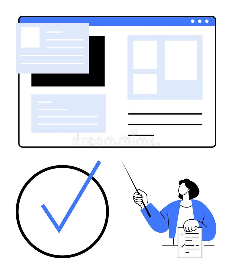 Explaining Document Stock Illustrations – 2,531 Explaining Document ...