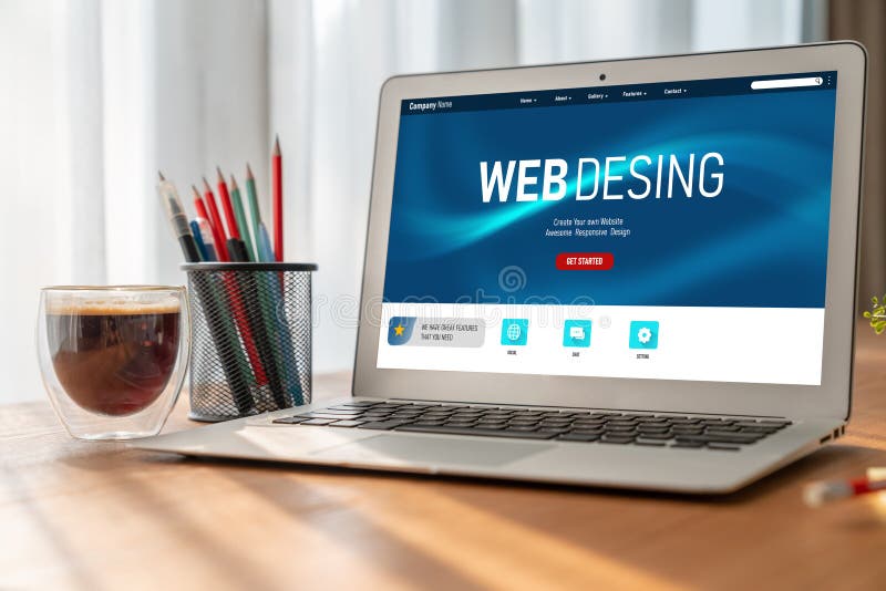 Website Design Software Provide Modish Template for Online Retail ...