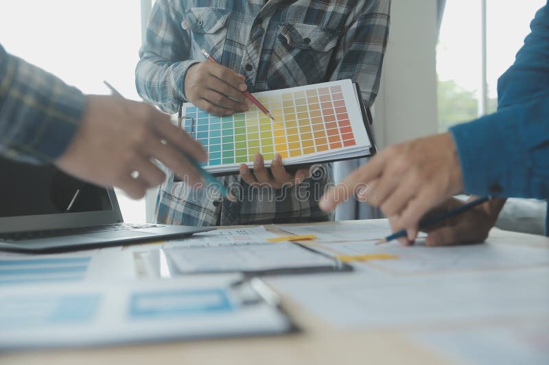 Website Designer Creative Planning Application Development Draft Sketch ...