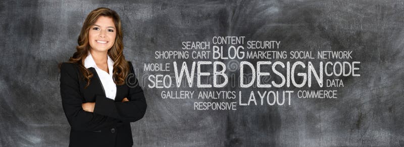 Web Designer stock photo. Image of female, network, portrait - 4288768