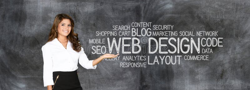 Web Designer stock photo. Image of female, network, portrait - 4288768